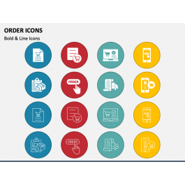 Order Icons for PowerPoint and Google Slides - PPT Slides