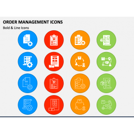 Order Management Icons for PowerPoint and Google Slides - PPT Slides