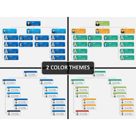 Org Chart with Pictures for PowerPoint and Google Slides - PPT Slides