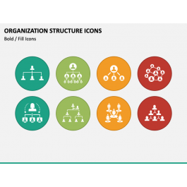 Organization Structure Icons for PowerPoint and Google Slides - PPT Slides