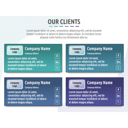 Our Clients PowerPoint and Google Slides Template - PPT Slides