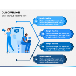 Our Offerings PowerPoint and Google Slides Template - PPT Slides