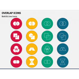 Overlap Icons for PowerPoint and Google Slides - PPT Slides