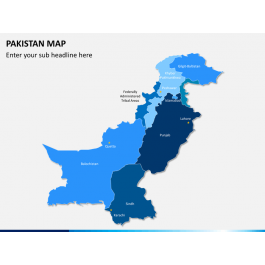 Pakistan Map for PowerPoint and Google Slides - PPT Slides