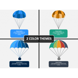 Parachute Graphic PowerPoint and Google Slides Template - PPT Slides