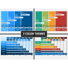Parallel Timeline PowerPoint and Google Slides Template - PPT Slides