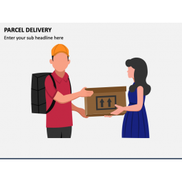 Parcel Delivery Illustration for PowerPoint and Google Slides - PPT Slides