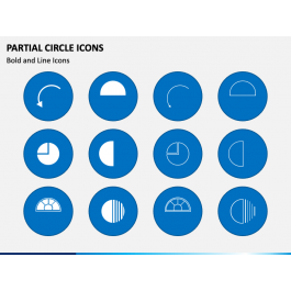 Partial Circle Icons for PowerPoint and Google Slides - PPT Slides