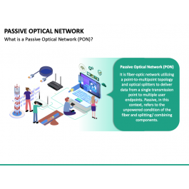 Passive Optical Network PowerPoint and Google Slides Template - PPT Slides