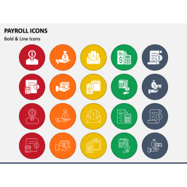 Payroll Icons for PowerPoint and Google Slides - PPT Slides