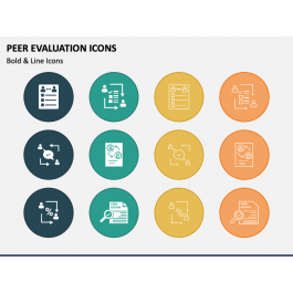 Peer Evaluation Icons for PowerPoint and Google Slides - PPT Slides