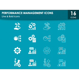 Performance Management Icons for PowerPoint and Google Slides - PPT Slides