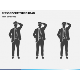 Person Scratching Head Illustration for PowerPoint and Google Slides ...