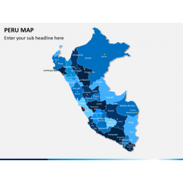 Peru Map for PowerPoint and Google Slides - PPT Slides
