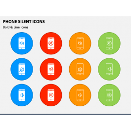 Phone Silent Icons for PowerPoint and Google Slides - PPT Slides
