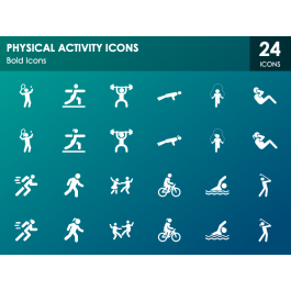 Physical Activity Icons for PowerPoint and Google Slides - PPT Slides