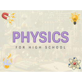 Free - Physics For High School PowerPoint Template and Google Slides Theme