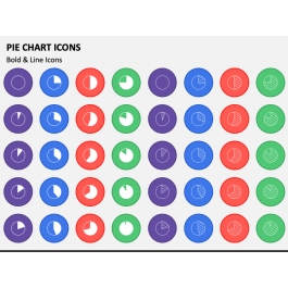 Pie Chart Icons for PowerPoint and Google Slides - PPT Slides