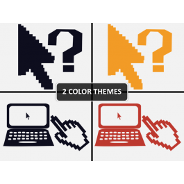 Pixel Cursor for PowerPoint and Google Slides - PPT Slides