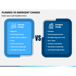 Planned Vs Emergent Change PowerPoint and Google Slides Template - PPT ...
