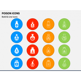 Poison Icons for PowerPoint and Google Slides - PPT Slides