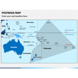 Polynesia Map for PowerPoint and Google Slides - PPT Slides