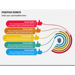 Positive Points PowerPoint and Google Slides Template - PPT Slides