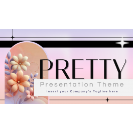 Pretty Presentation Theme for PowerPoint and Google Slides - PPT Slides