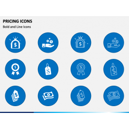 Pricing Icons for PowerPoint and Google Slides - PPT Slides
