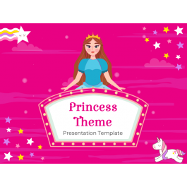 Free - Princess Presentation Theme for PowerPoint and Google Slides