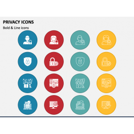 Privacy Icons for PowerPoint and Google Slides - PPT Slides