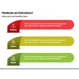 Problem Action Result PowerPoint and Google Slides Template - PPT Slides