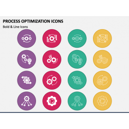 Process Optimization Icons for PowerPoint and Google Slides - PPT Slides