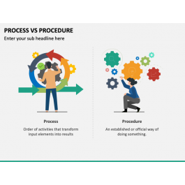 Process Vs Procedure PowerPoint and Google Slides Template - PPT Slides
