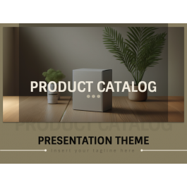 Product Catalog PowerPoint and Google Slides Template - PPT Slides