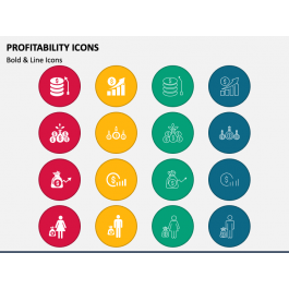 Profitability Icons for PowerPoint and Google Slides - PPT Slides