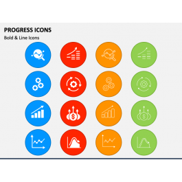 Progress Icons for PowerPoint and Google Slides - PPT Slides