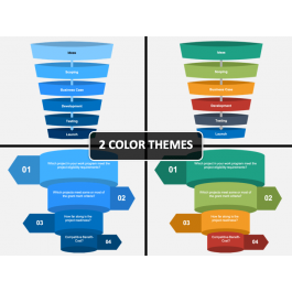 Project Management Funnel PowerPoint and Google Slides Template - PPT ...
