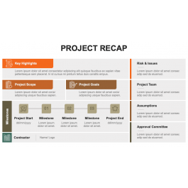 Project Recap PowerPoint and Google Slides Template - PPT Slides