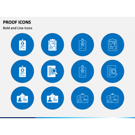 Proof Icons for PowerPoint and Google Slides - PPT Slides