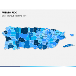 Puerto Rico Map for PowerPoint and Google Slides - PPT Slides