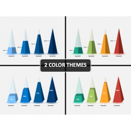 Pyramid Chart (Data Driven) for PowerPoint and Google Slides - PPT Slides