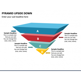 Pyramid Upside Down PowerPoint and Google Slides Template - PPT Slides