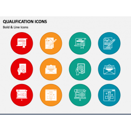 Qualification Icons for PowerPoint and Google Slides - PPT Slides