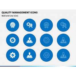 Quality Management Icons for PowerPoint and Google Slides - PPT Slides
