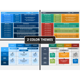 Quarterly Goals PowerPoint and Google Slides Template - PPT Slides