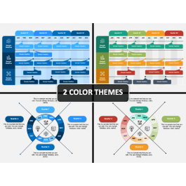 Quarterly Schedule PowerPoint and Google Slides Template - PPT Slides