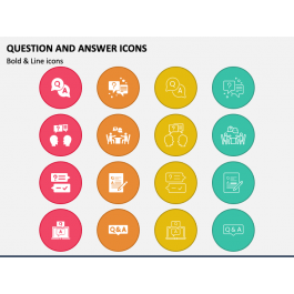 Question And Answer Icons for PowerPoint and Google Slides - PPT Slides