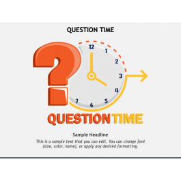 Question Time PowerPoint and Google Slides Template - PPT Slides