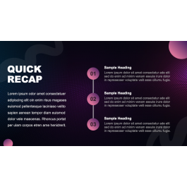 Quick Recap Slides for PowerPoint and Google Slides - PPT Slides